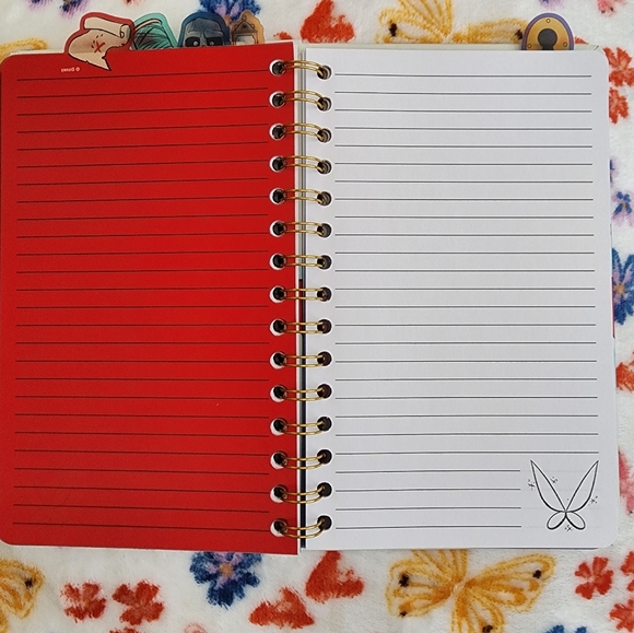 Disney | Office | Disney Tinkerbell And Captain Hook Notebook | Poshmark